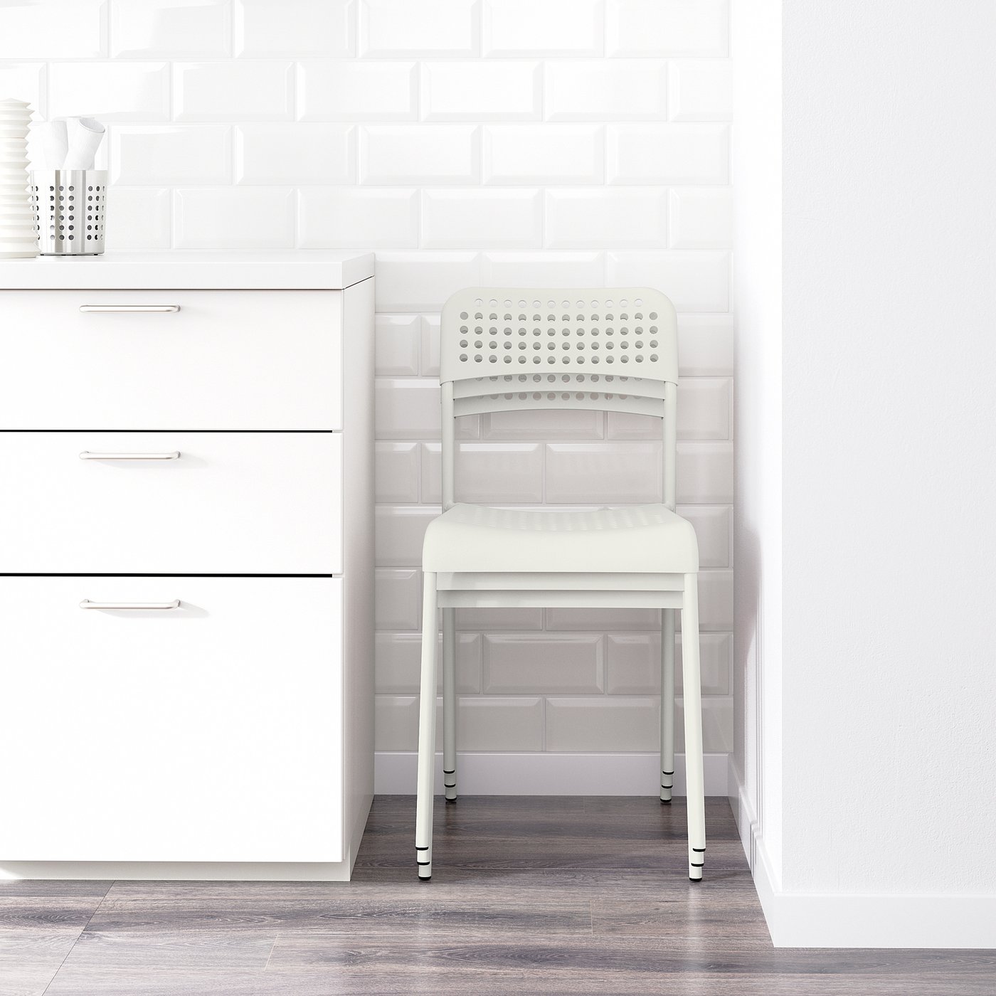 ADDE chair white - IKEA