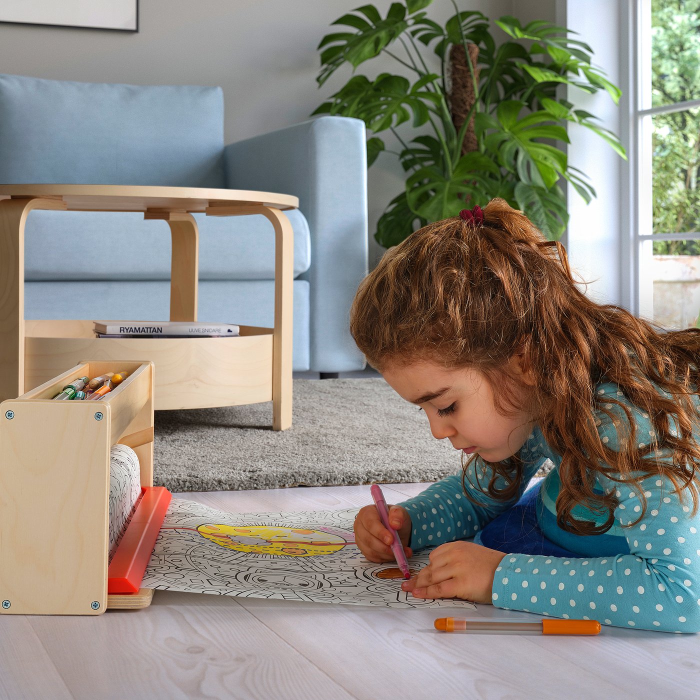 AFTONSPARV colouring paper roll space - IKEA