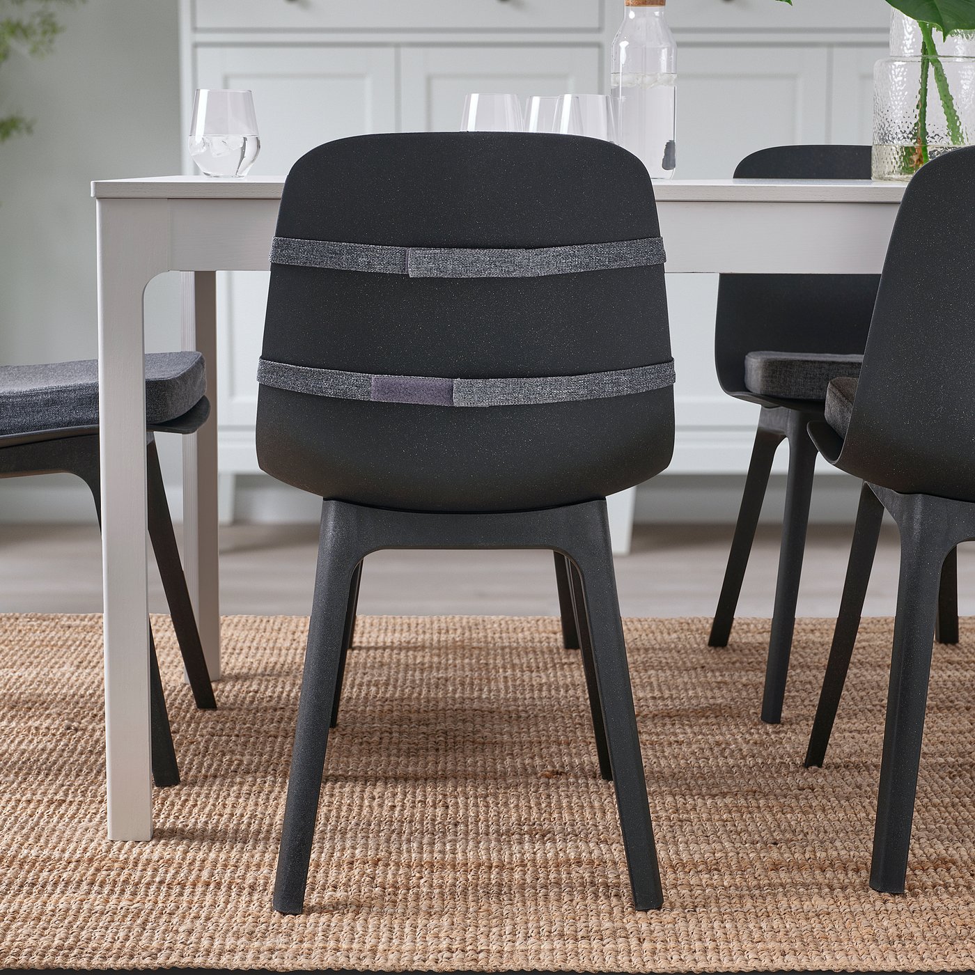 ÅKERVINDEFLY lumbar cushion grey - IKEA