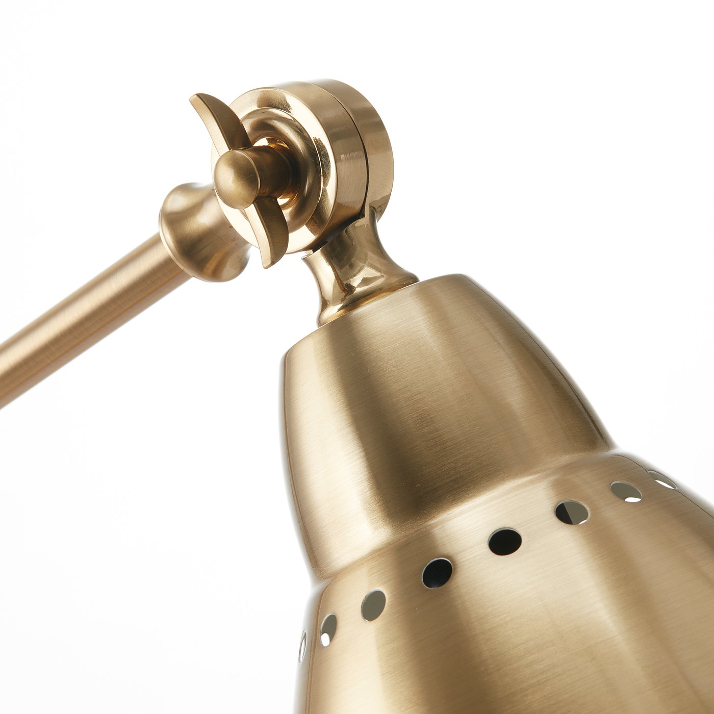 BAROMETER floor/reading lamp brass-colour - IKEA