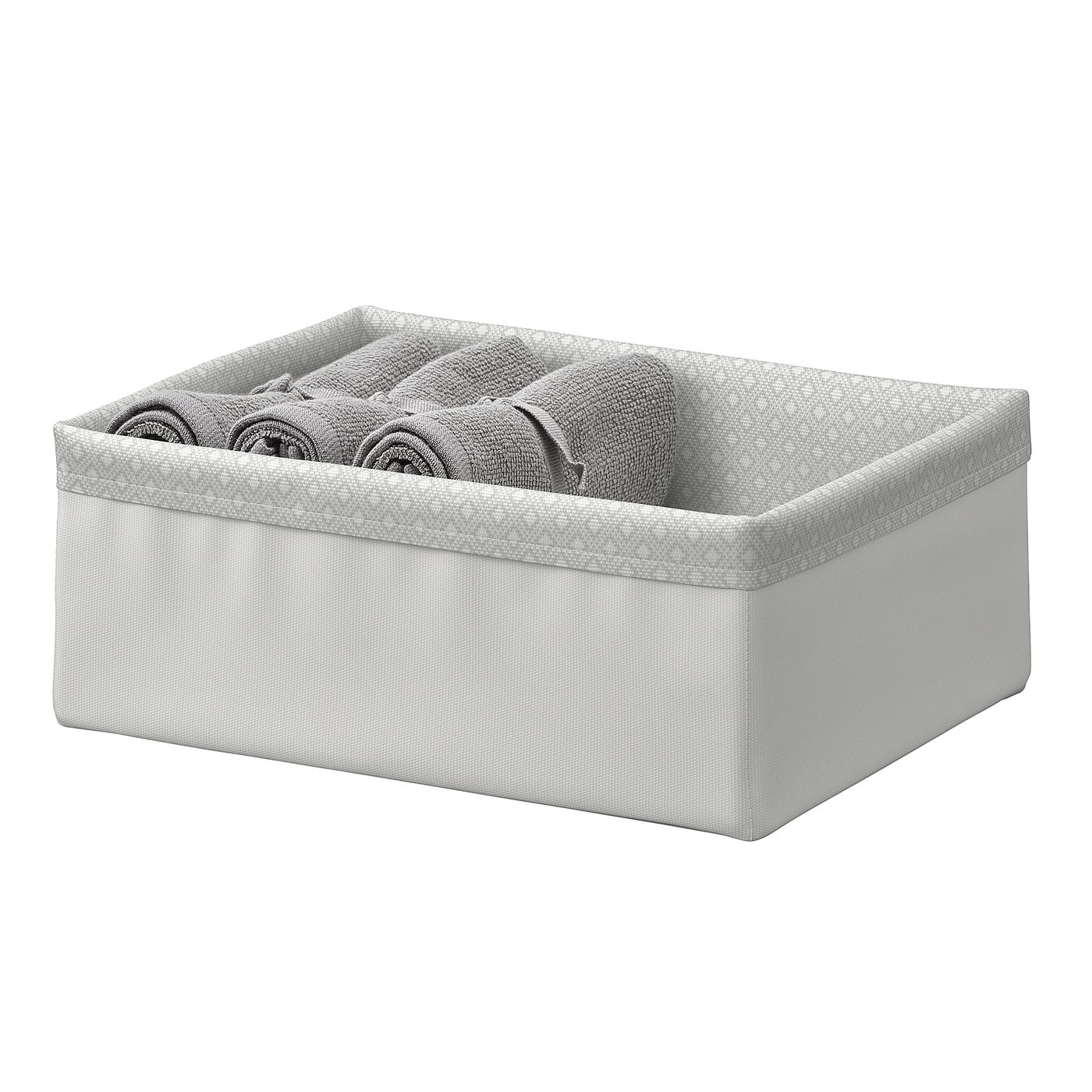 BAXNA organiser grey/white - IKEA