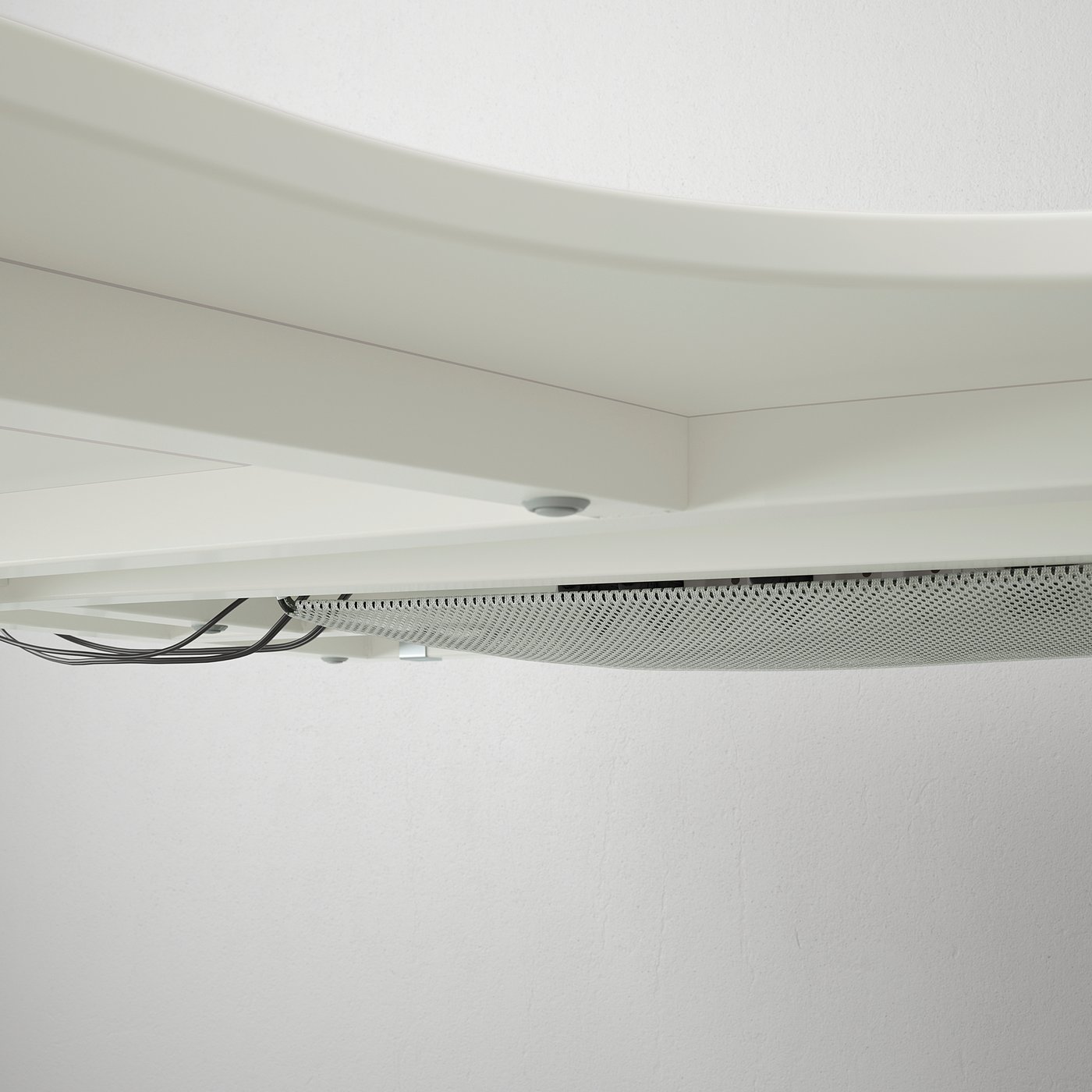 BEKANT corner desk left white - IKEA