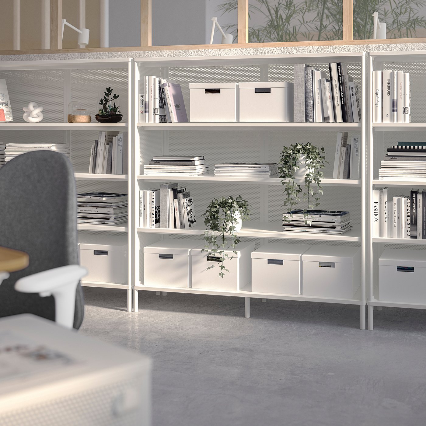 BEKANT shelving unit white - IKEA