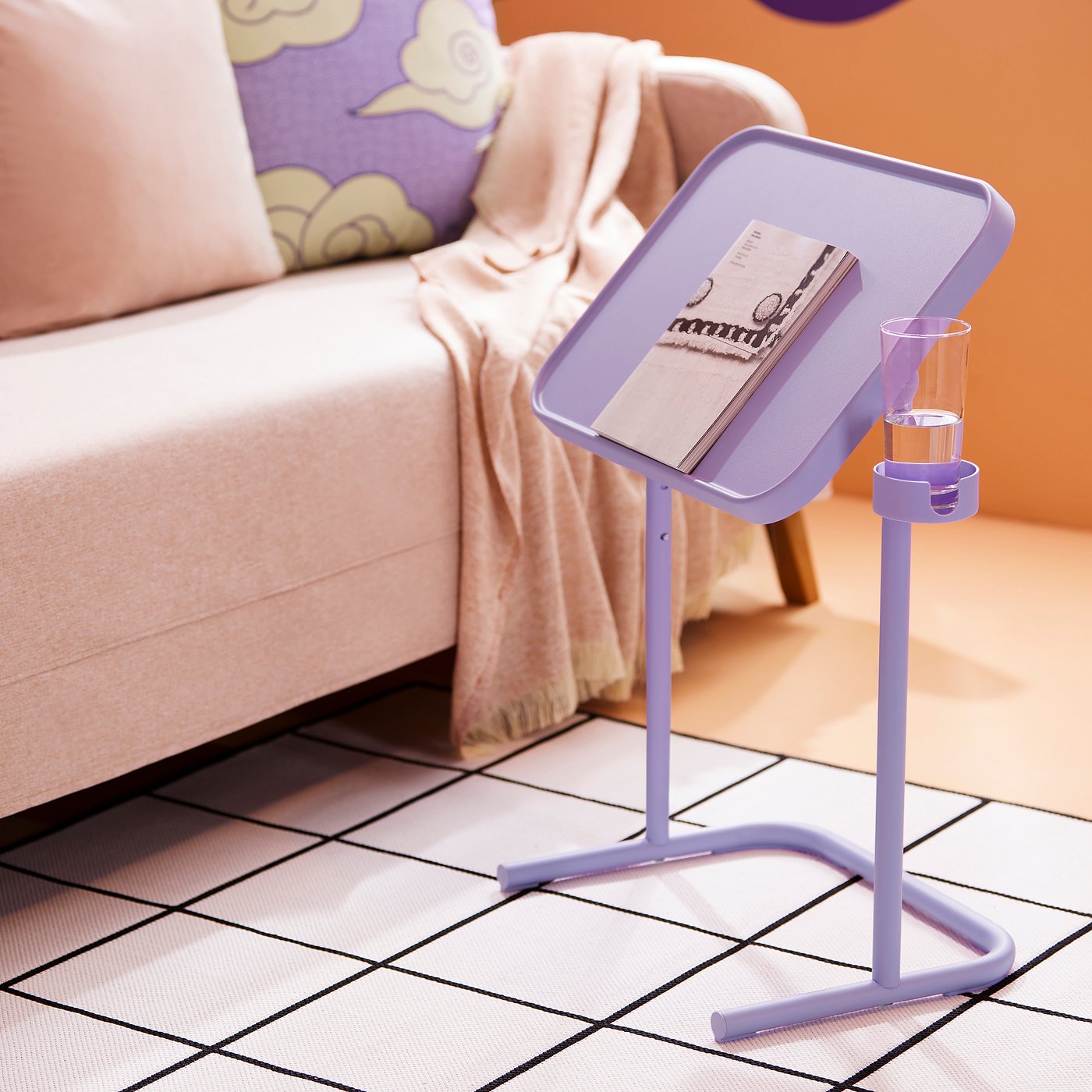 BJÖRKÅSEN laptop stand purple - IKEA