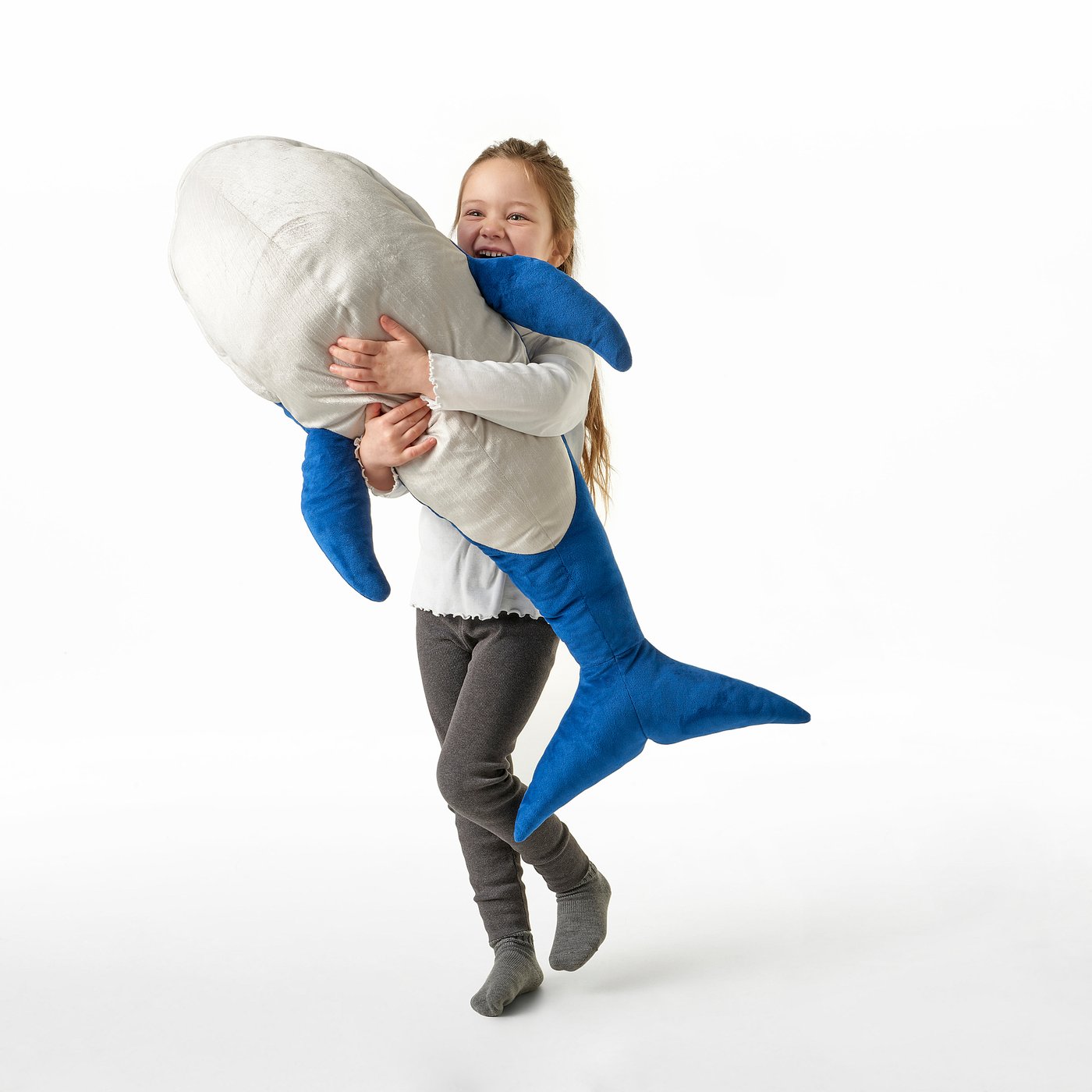 Blåvingad Soft Toy Blue Whale Ikea
