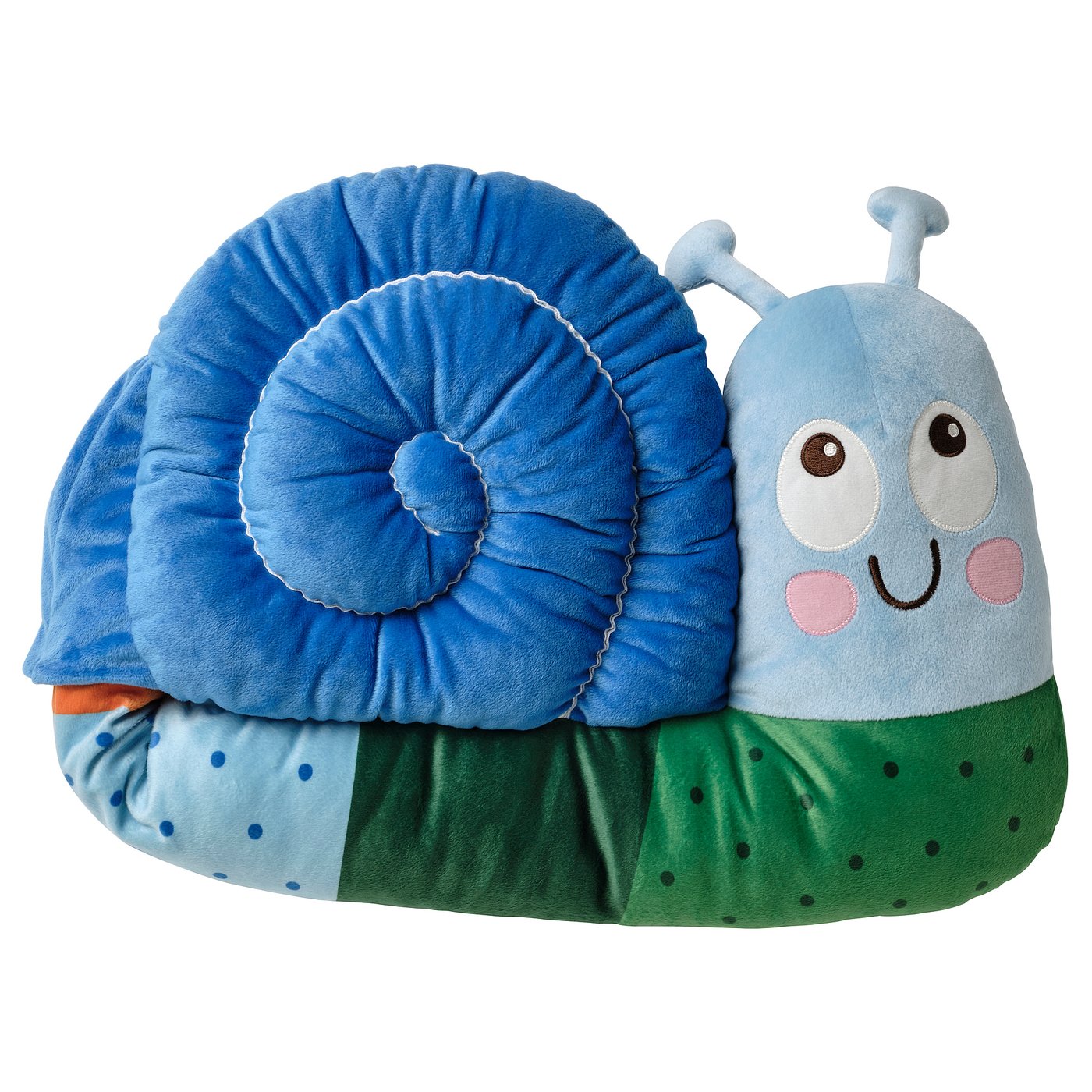 BRUMMIG cushion snail shaped/multicolour - IKEA