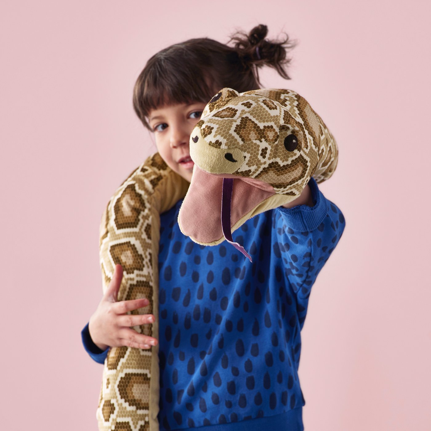 DJUNGELSKOG glove puppet snake/burmese python - IKEA