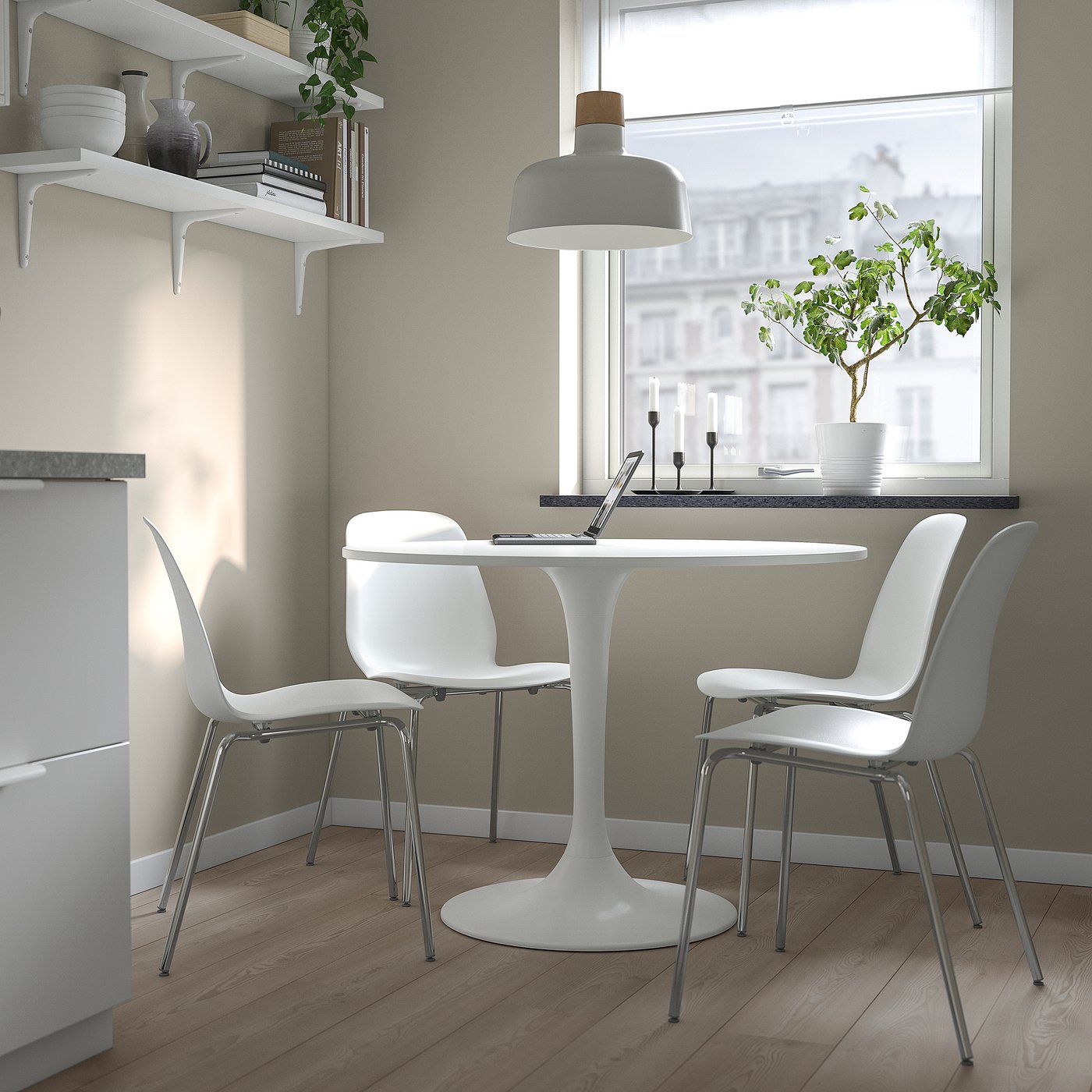 DOCKSTA table white/white - IKEA