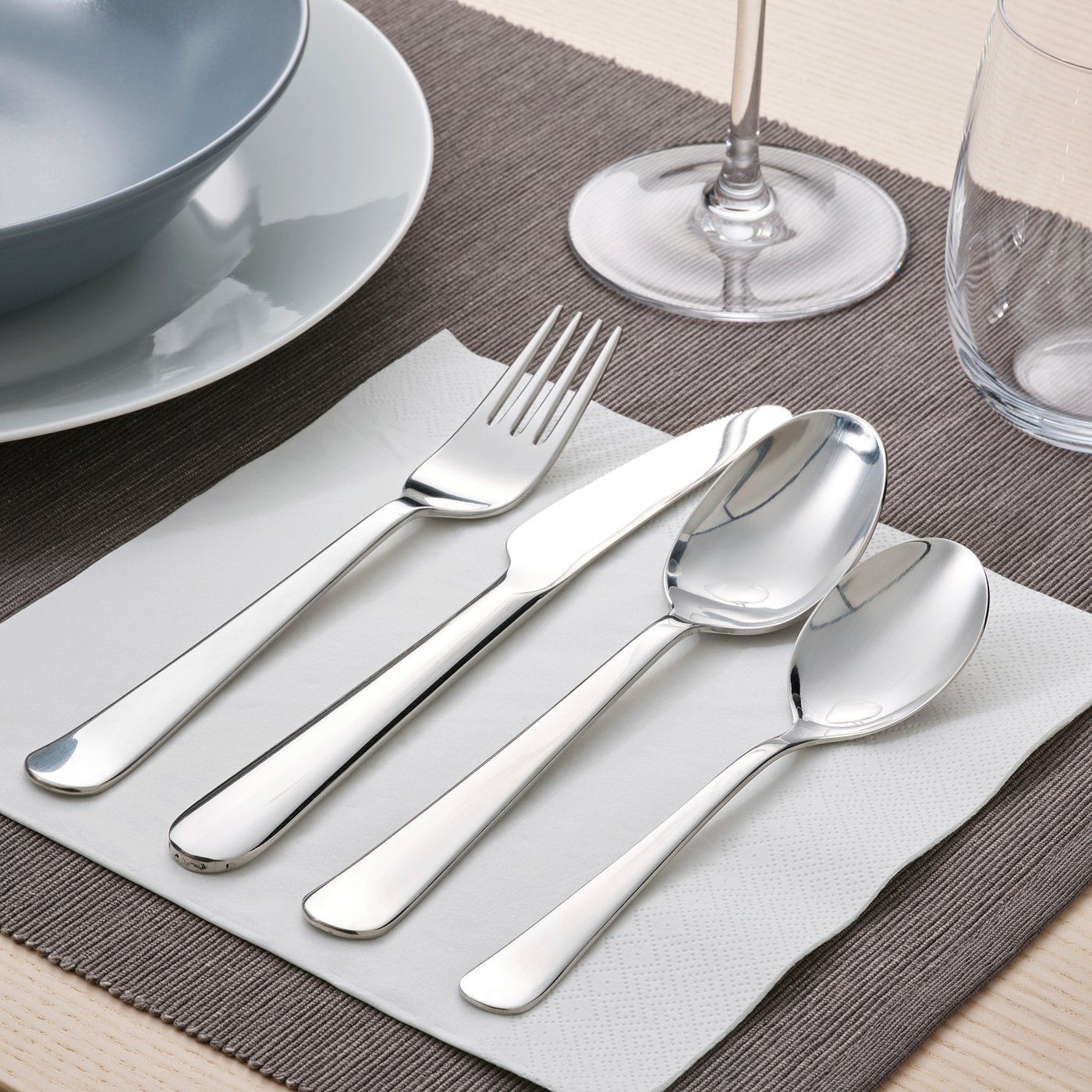DRAGON dessert spoon stainless steel - IKEA
