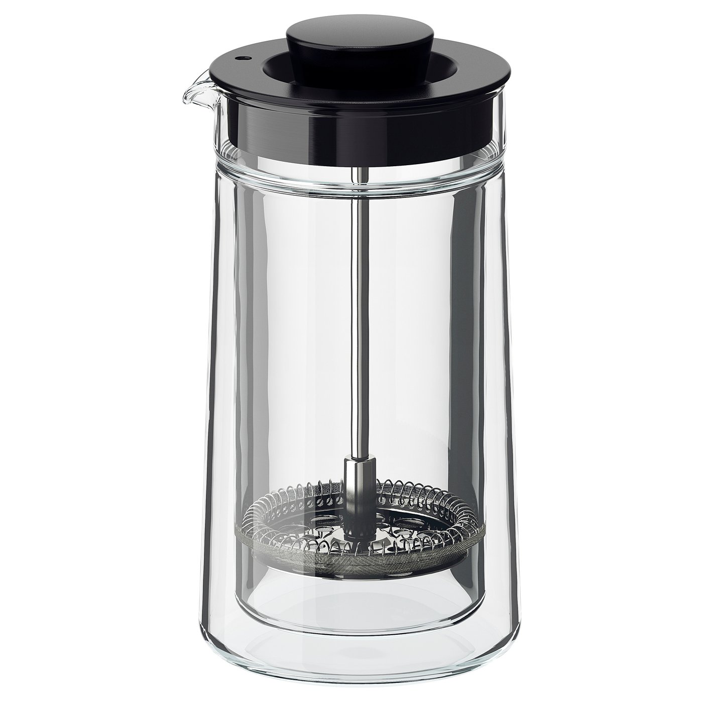 EGENTLIG coffee/tea maker double-walled/clear glass - IKEA