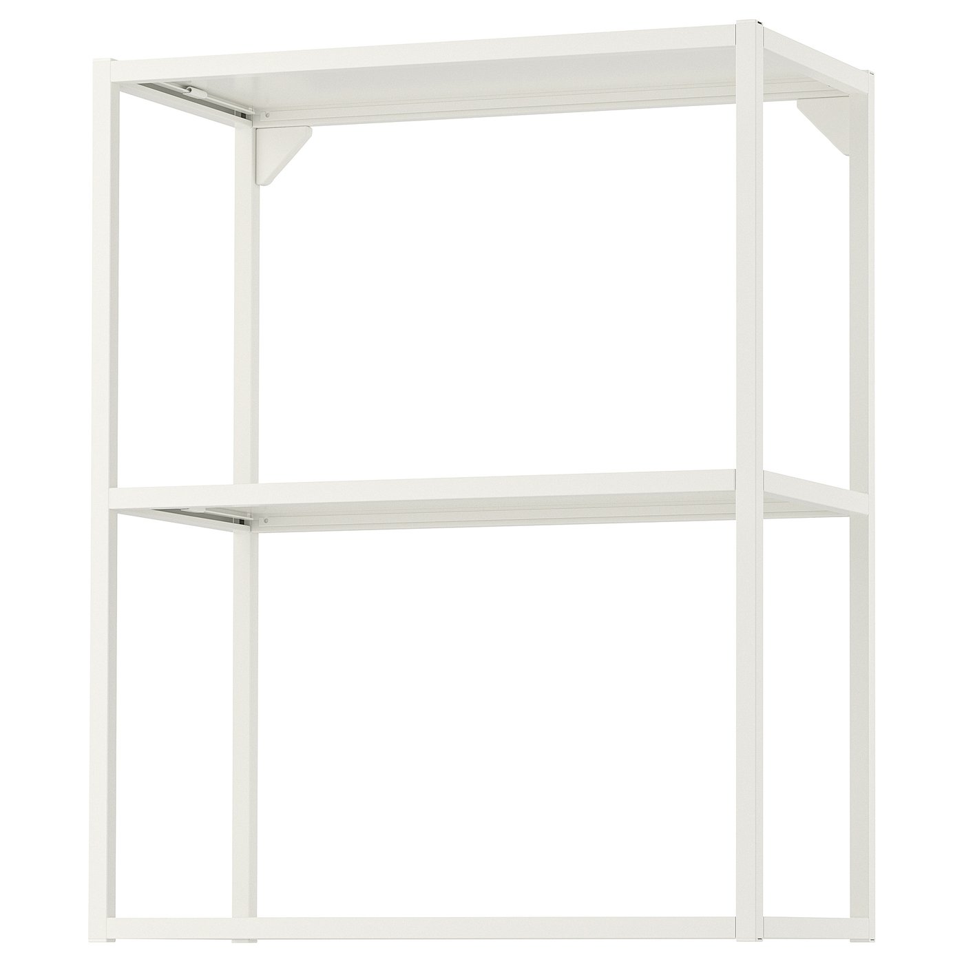 ENHET wall fr w shelves white - IKEA