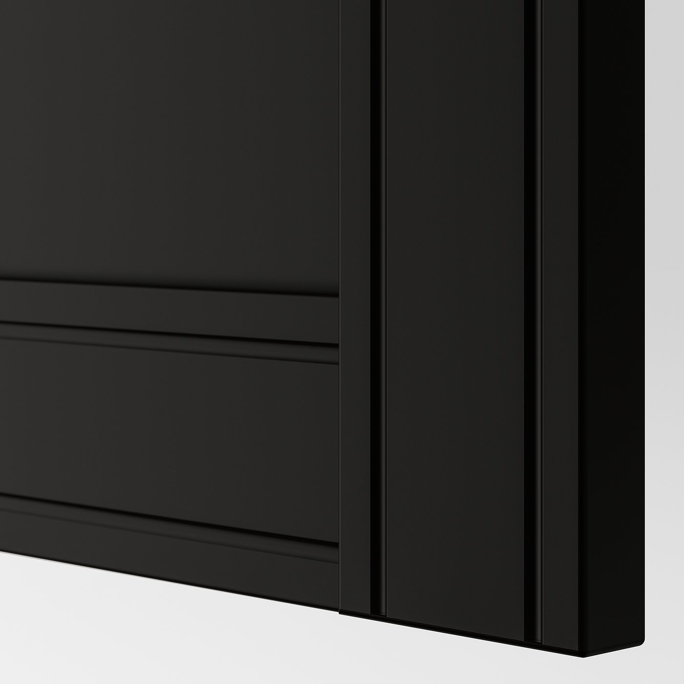 FLISBERGET door with hinges anthracite - IKEA