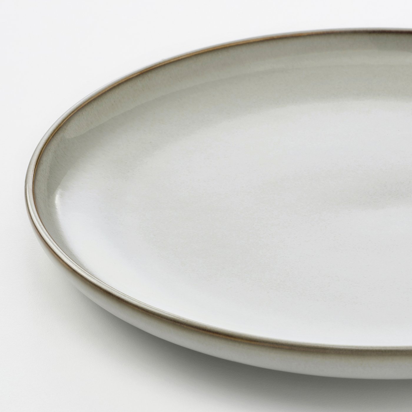 GLADELIG plate grey - IKEA