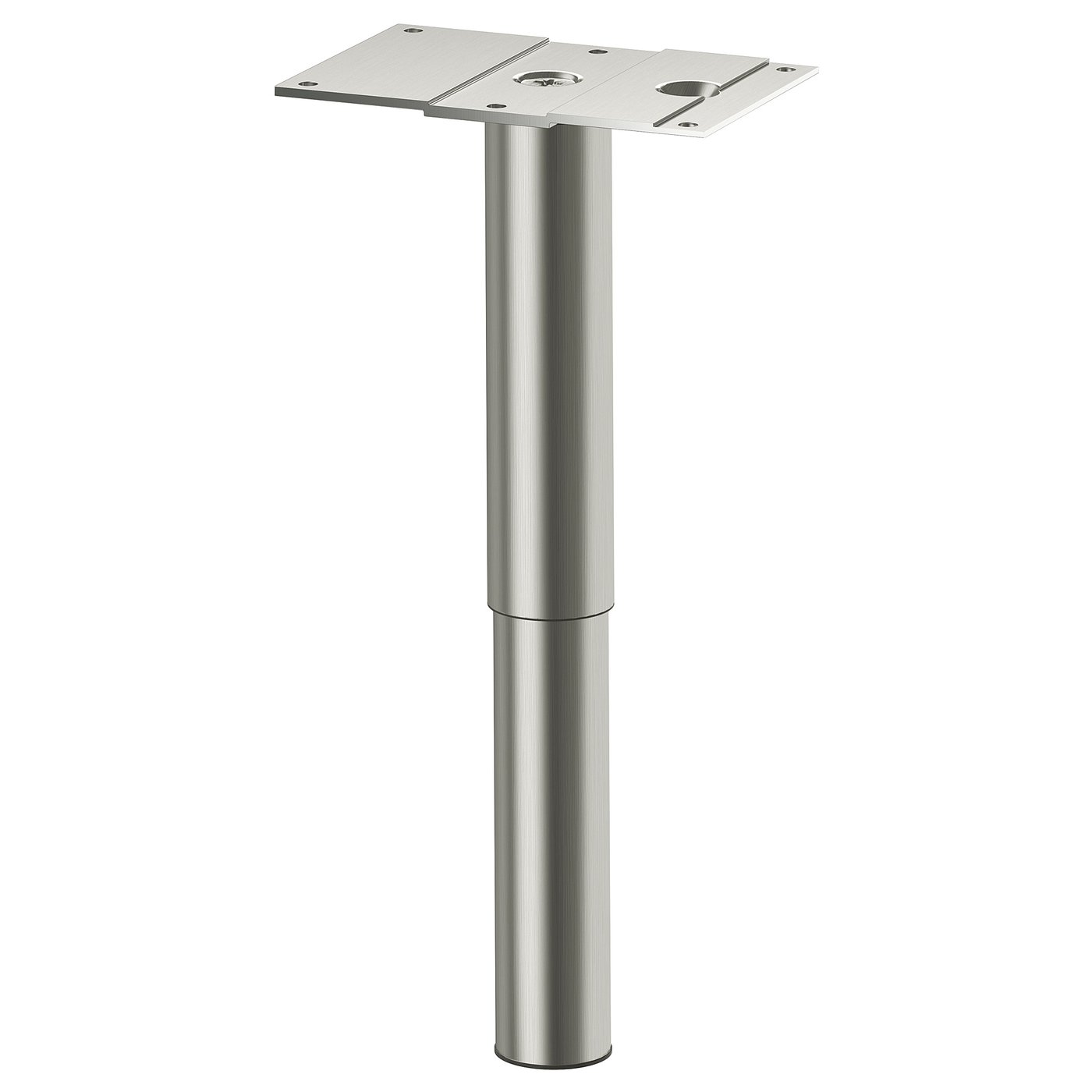 GODMORGON leg round/stainless steel - IKEA