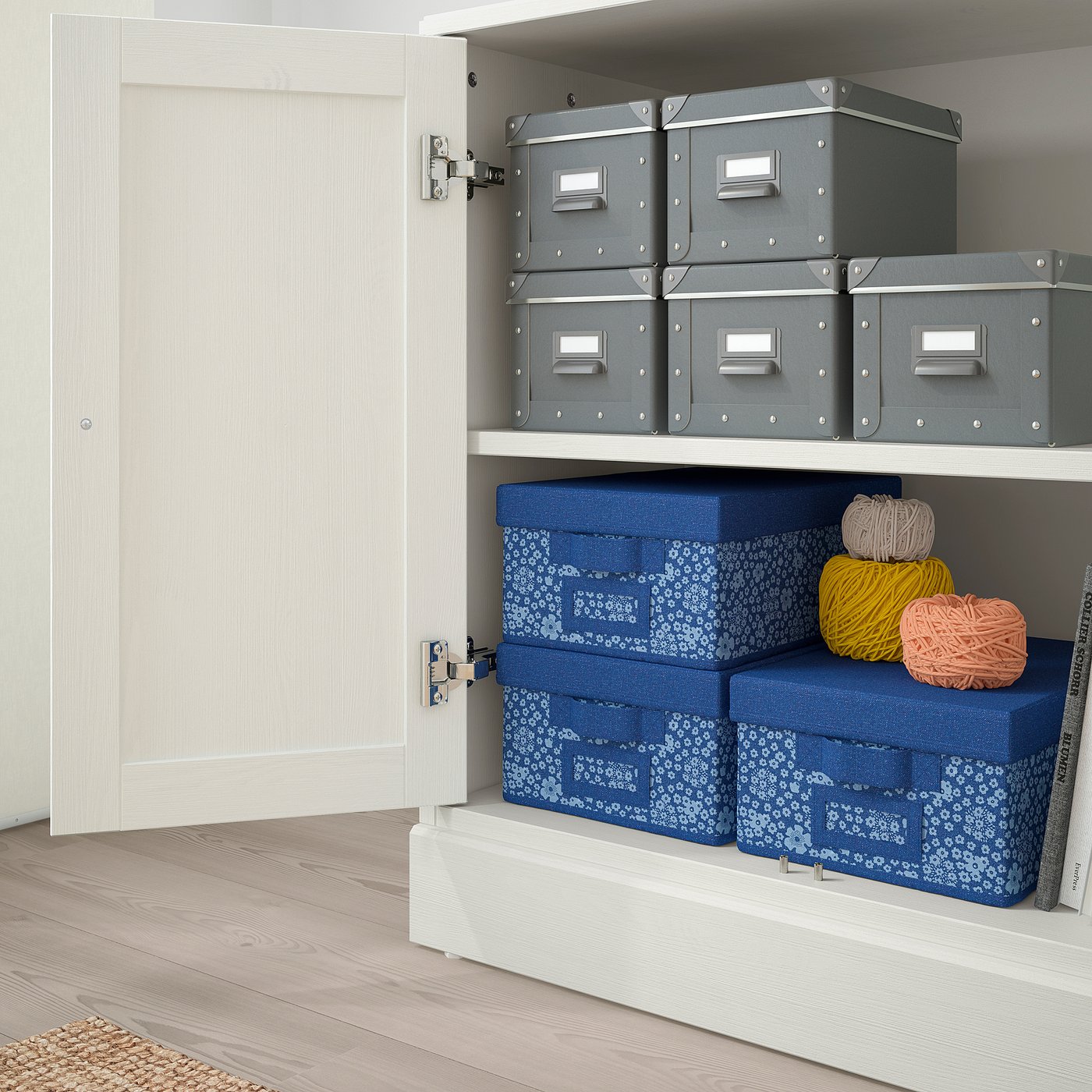 HAVSTA storage combination w glass-doors white - IKEA