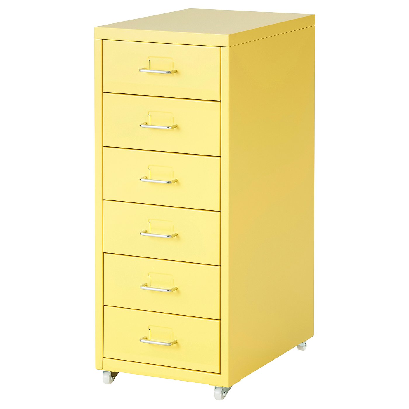 HELMER drawer unit on castors yellow - IKEA