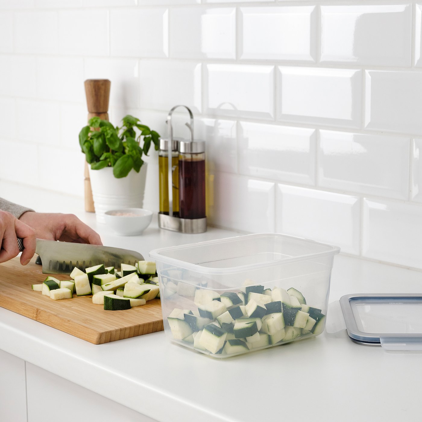 IKEA 365+ food container rectangular/plastic - IKEA