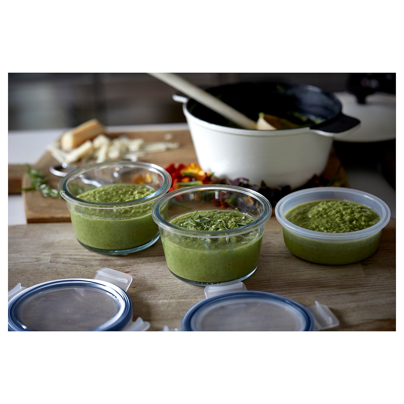 IKEA 365+ food container round/plastic - IKEA