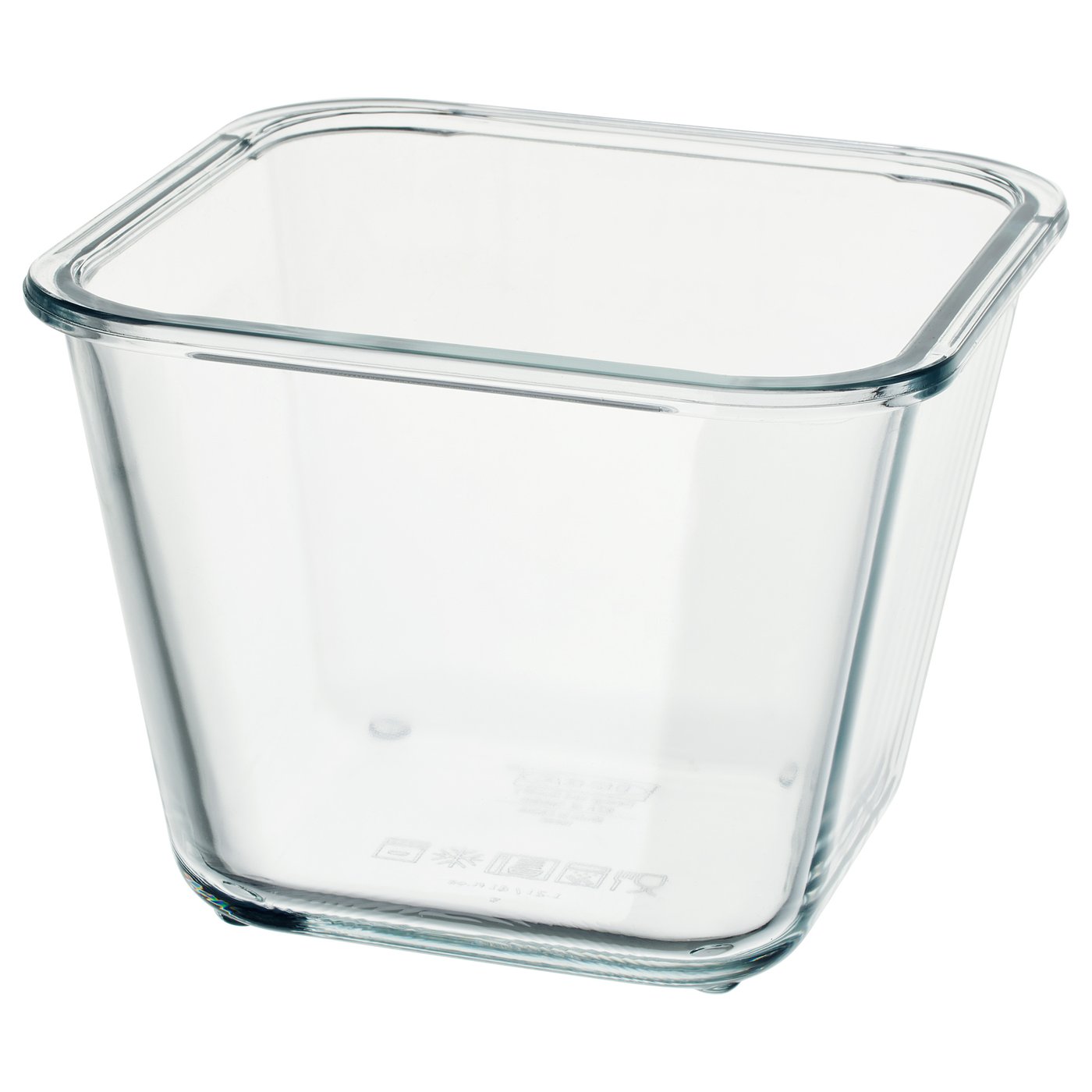 IKEA 365+ food container square/glass - IKEA