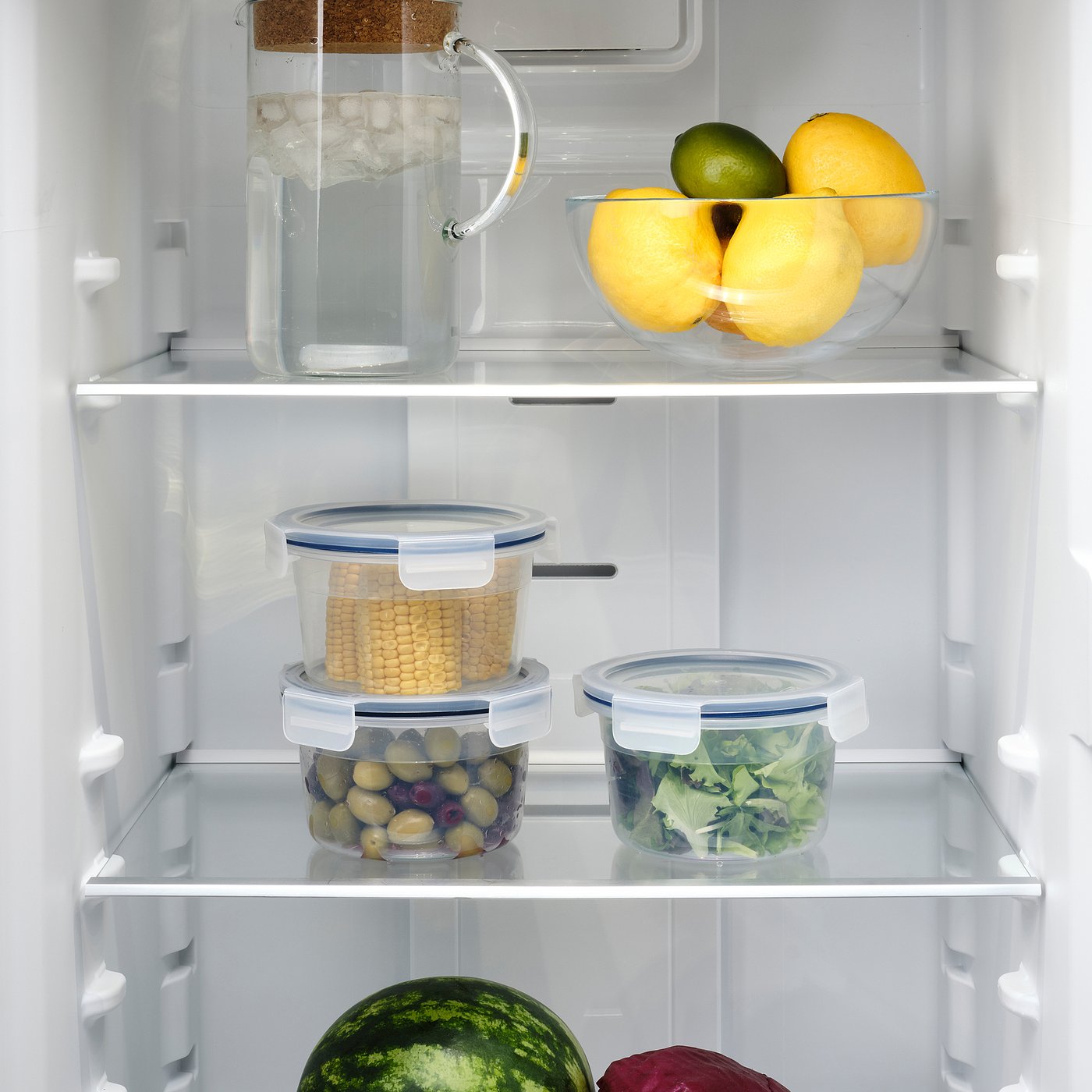 IKEA 365+ food container with lid round/plastic - IKEA