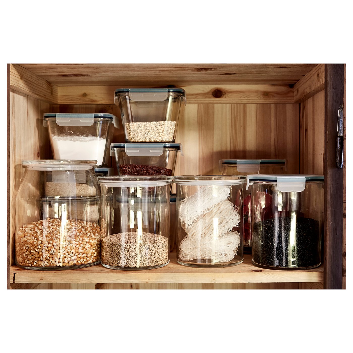 IKEA 365+ jar with lid glass/plastic - IKEA