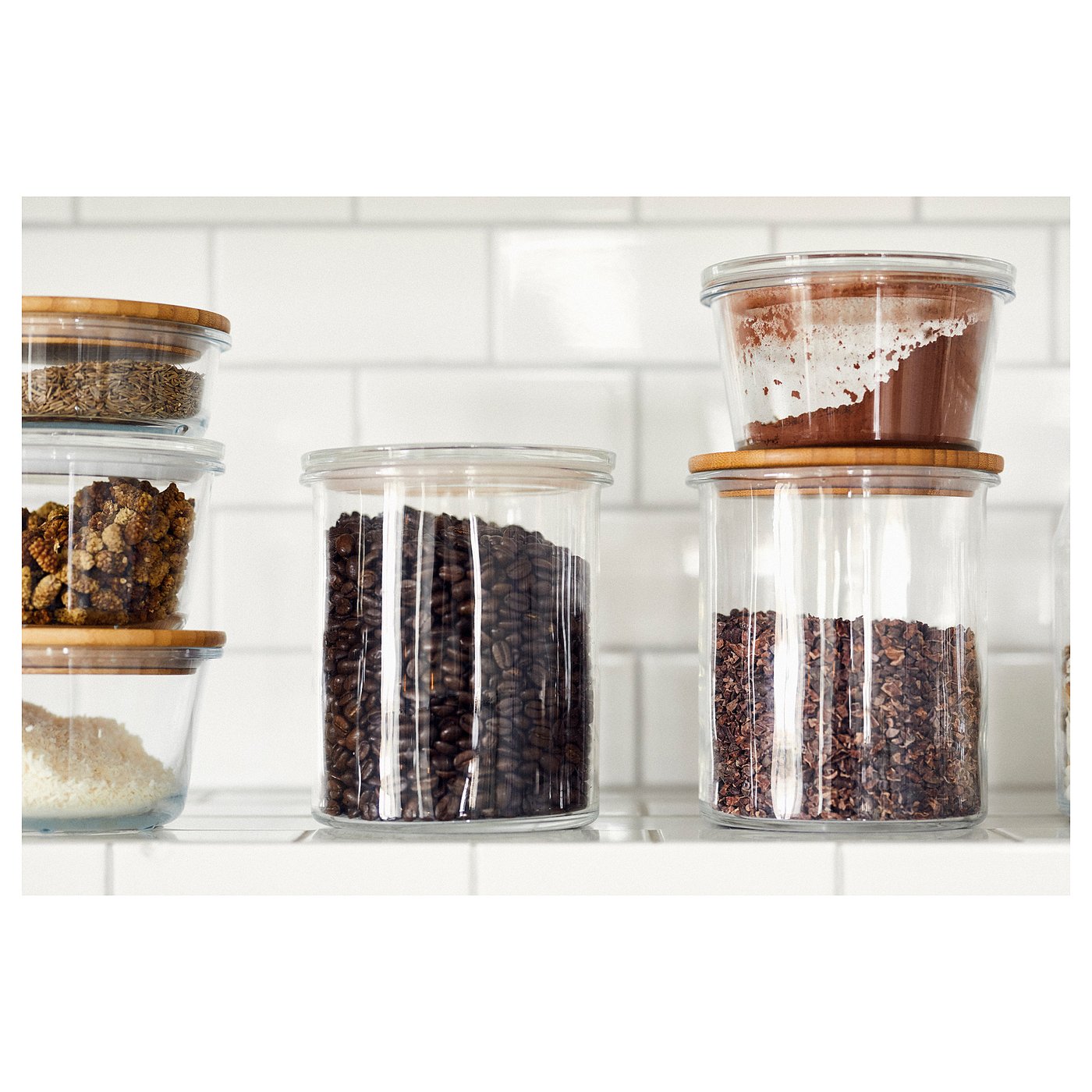 IKEA 365+ jar with lid glass - IKEA