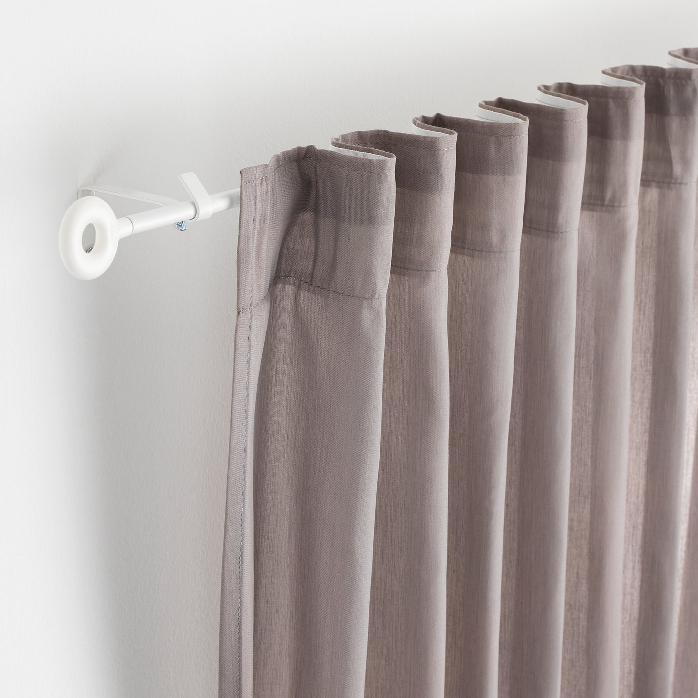 IRJA curtain rod set white - IKEA