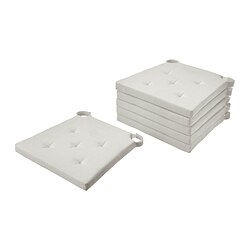 JUSTINA chair pad grey - IKEA