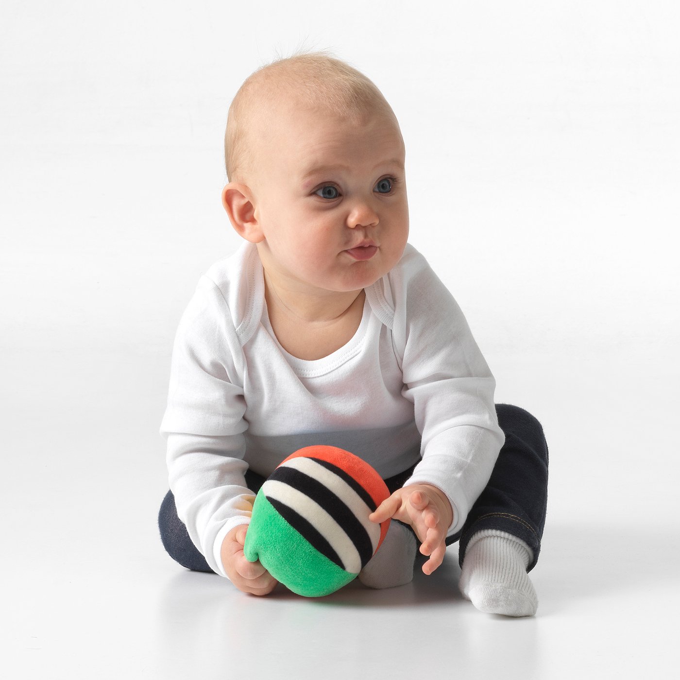 KLAPPA soft toy, ball multicolour - IKEA