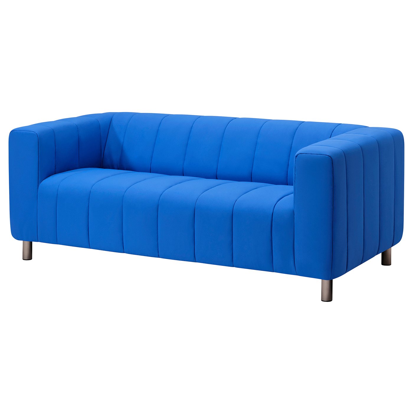 KLIPPAN 2-seat sofa Långban bright blue - IKEA
