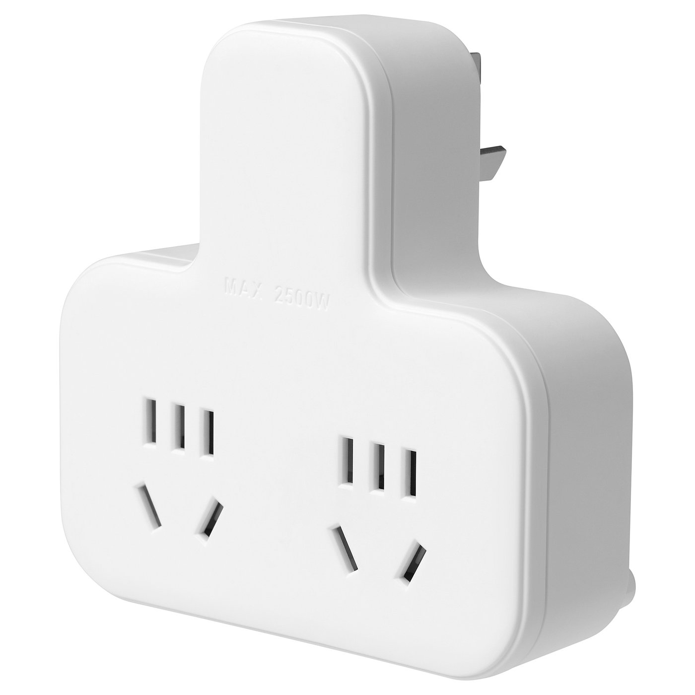 KOPPLA 2-way adaptor plug white - IKEA
