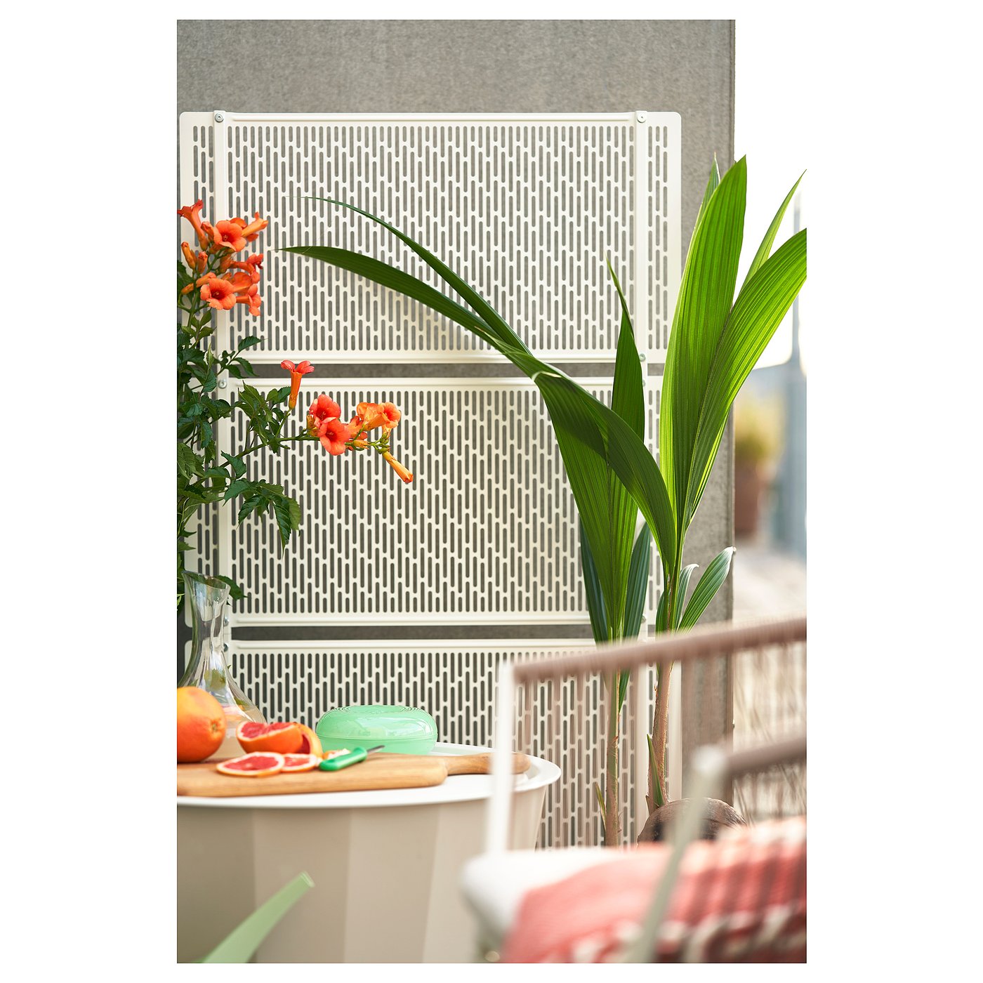 LUNGÖN privacy screen off-white indoor /outdoor - IKEA