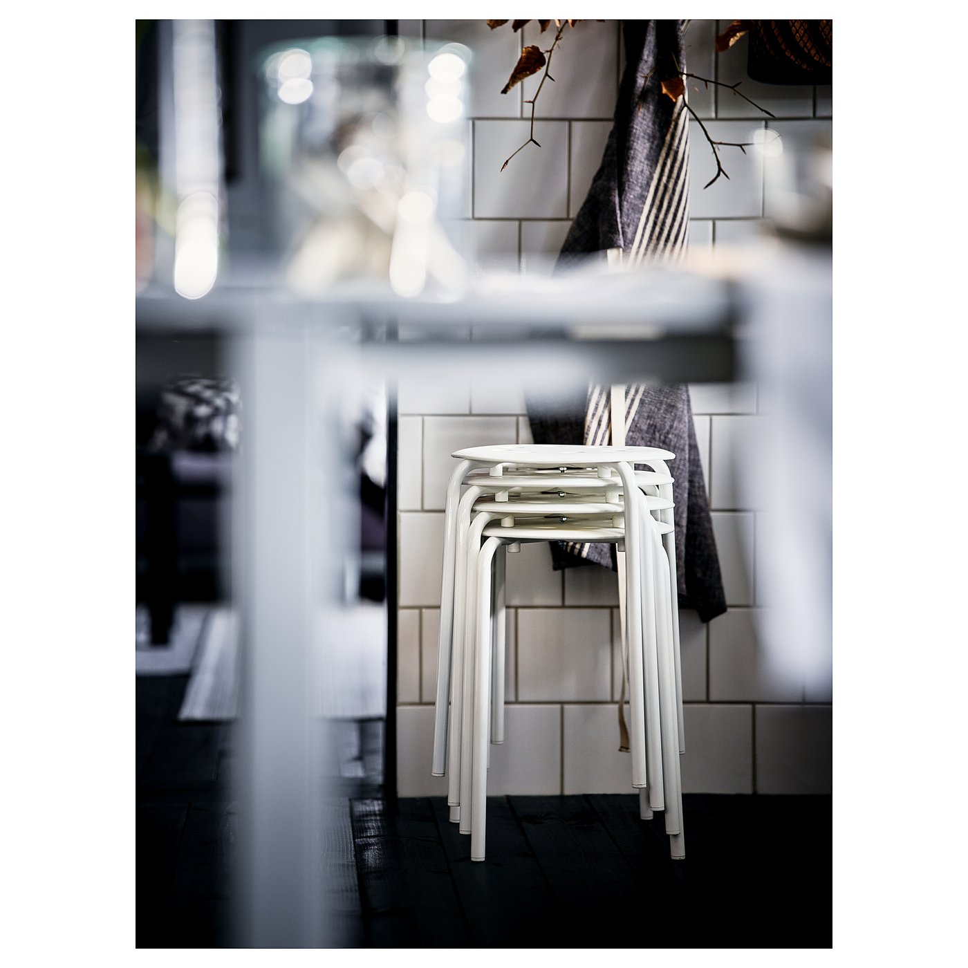 MARIUS stool white - IKEA