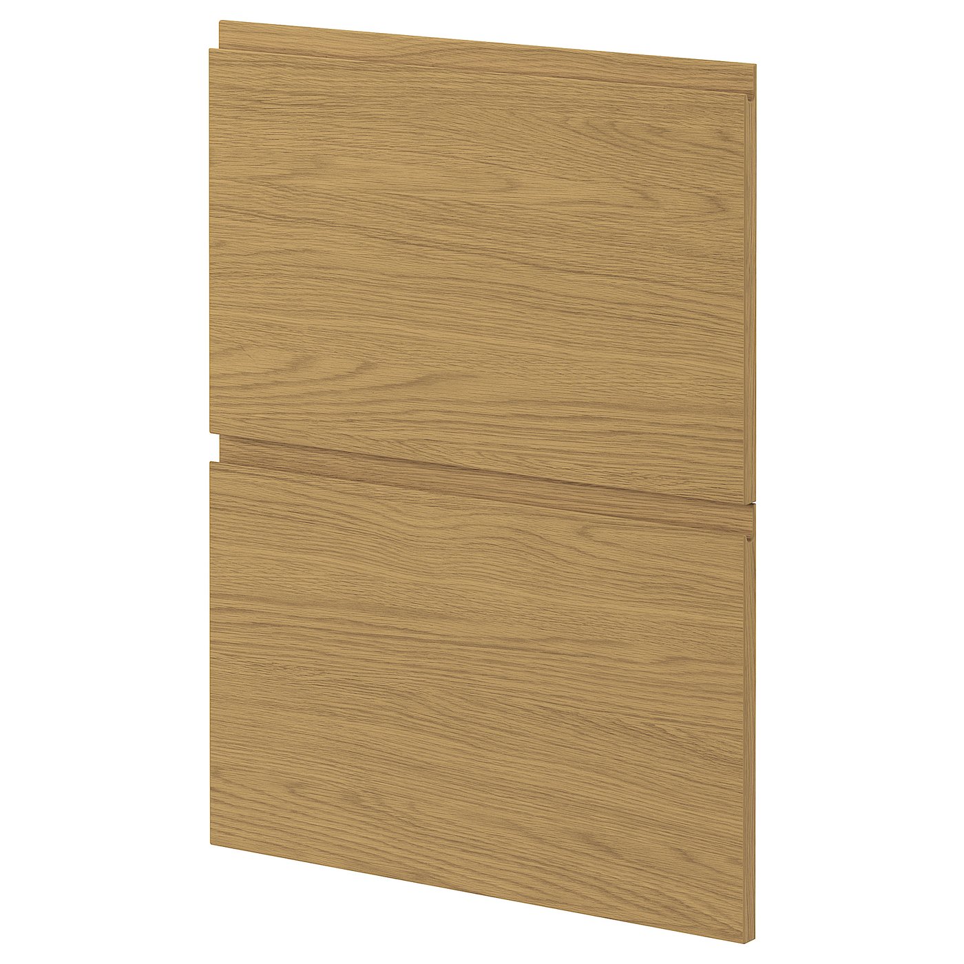METOD 2 fronts for dishwasher Voxtorp oak effect - IKEA
