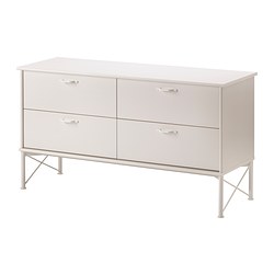 MUSKEN chest of 4 drawers brown - IKEA