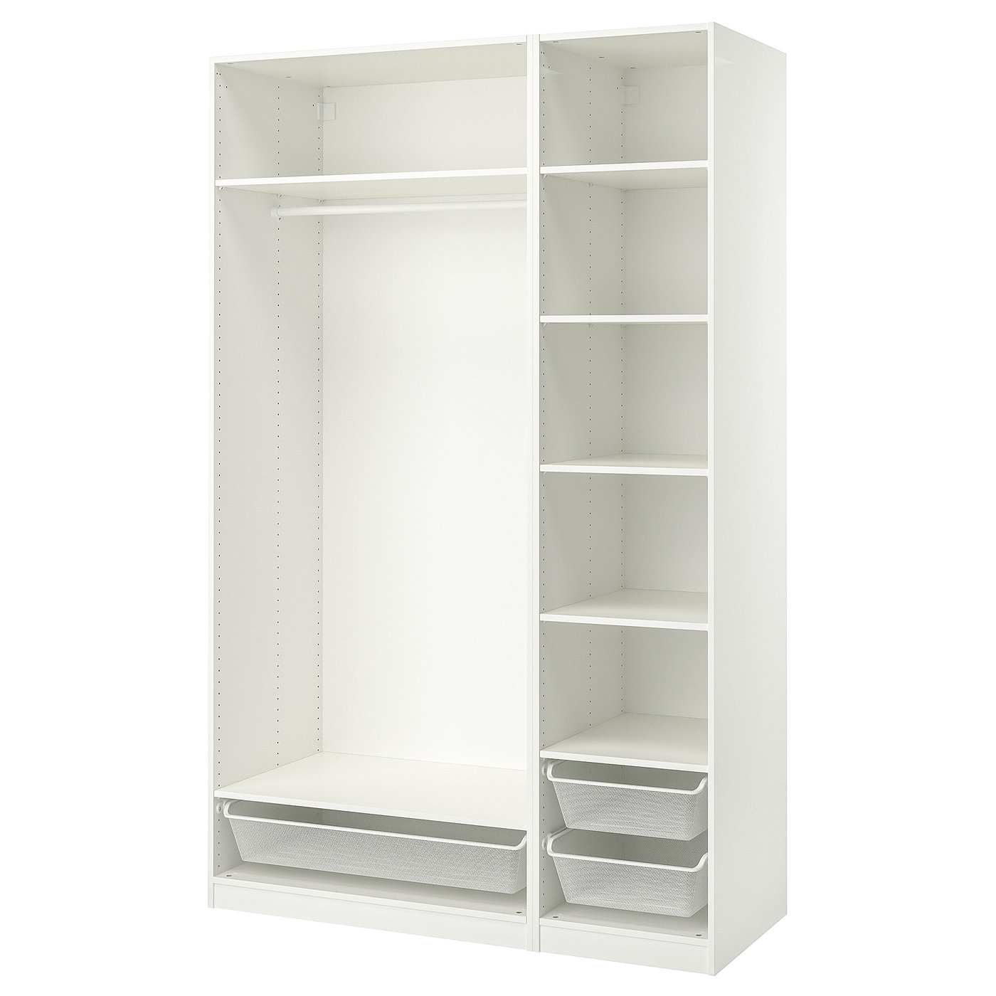 PAX wardrobe combination white - IKEA