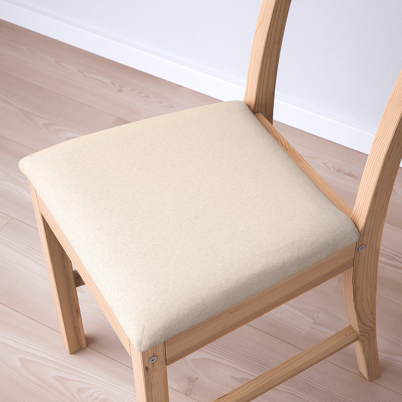 PINNTORP / PINNTORP table and 4 chairs light brown stained red stained ...