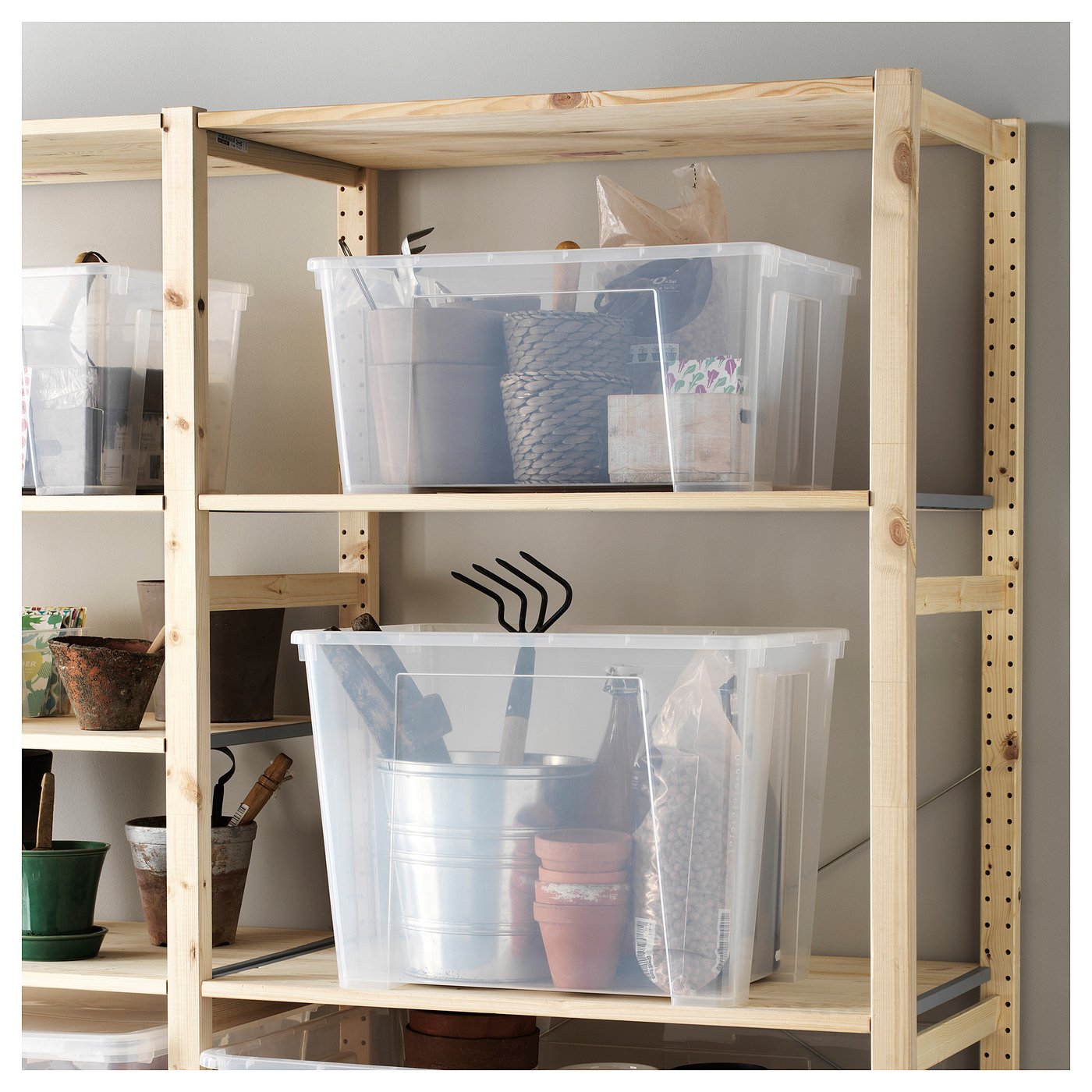 SAMLA box transparent - IKEA