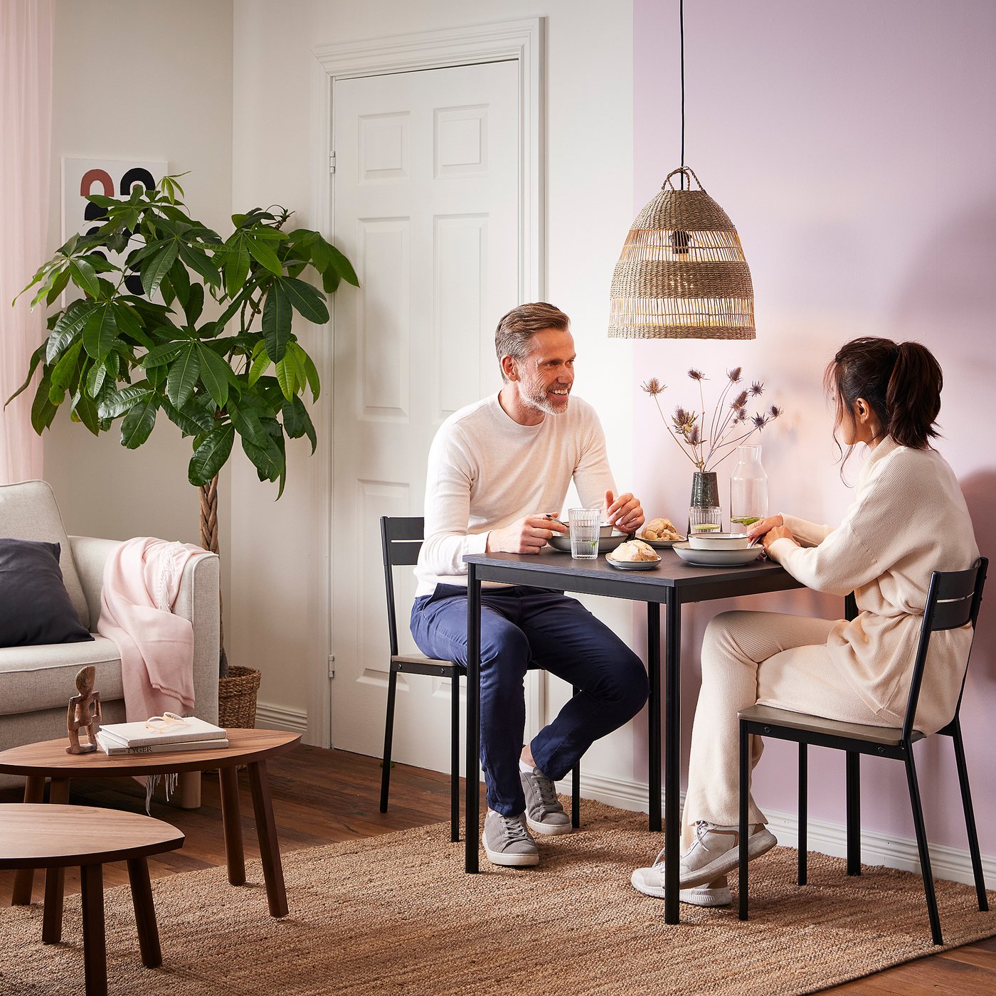SANDSBERG table black - IKEA