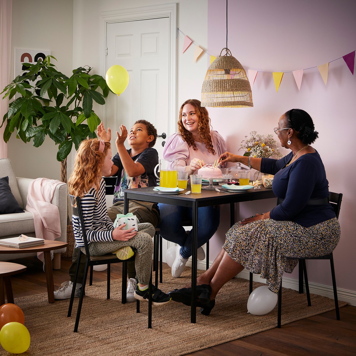 SANDSBERG table black - IKEA