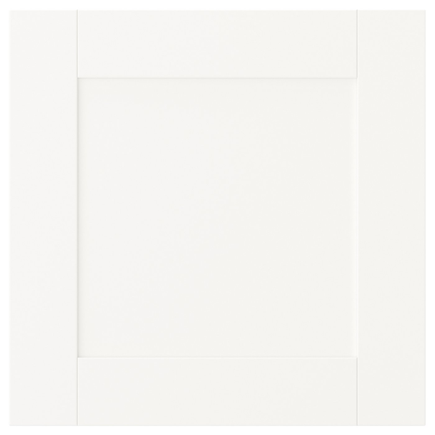 SANNIDAL door with hinges white - IKEA