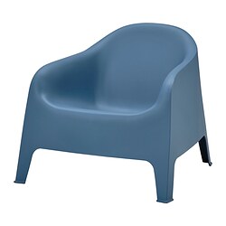 SKARPÖ armchair, outdoor white - IKEA
