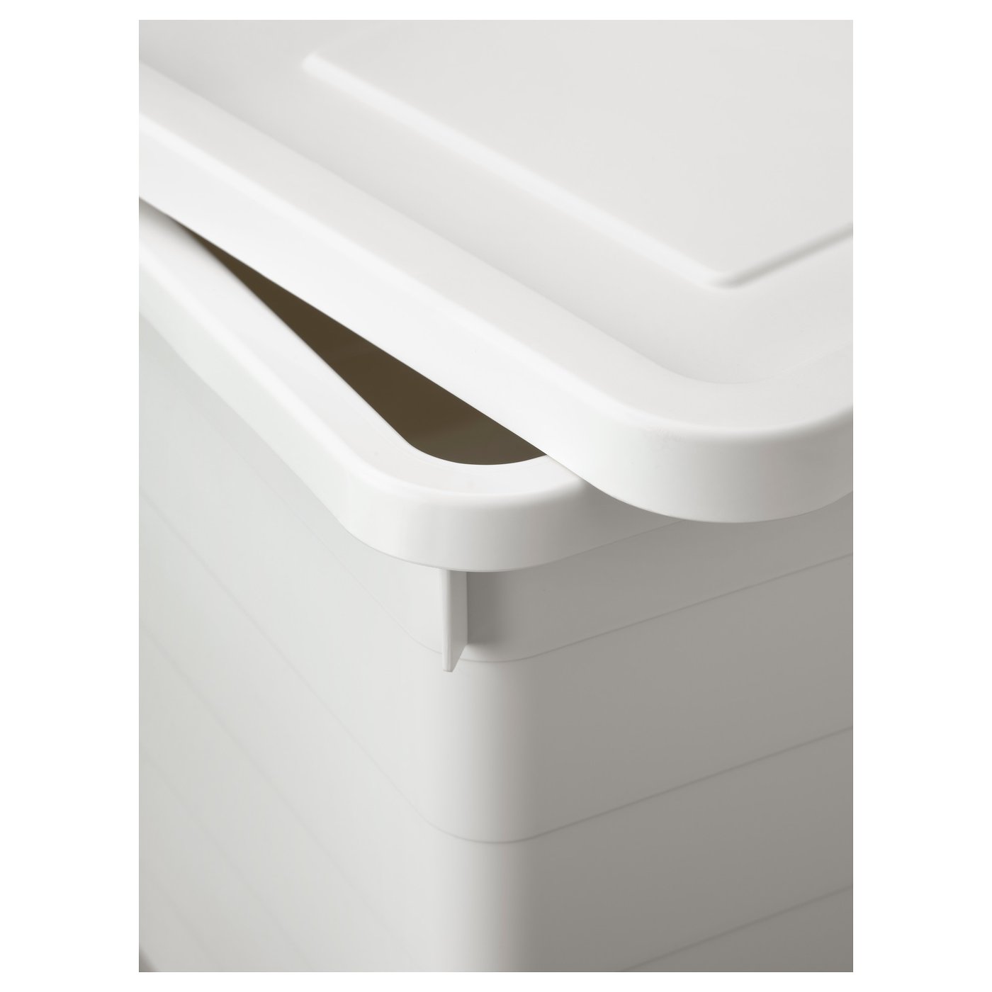 SOCKERBIT box with lid white - IKEA
