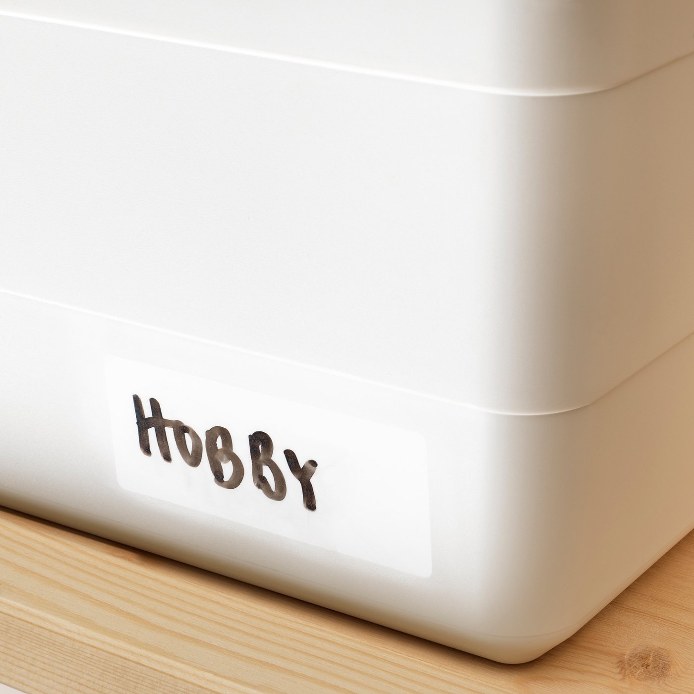 SOCKERBIT box with lid white - IKEA