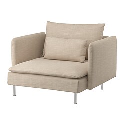 SÖDERHAMN armchair Hillared beige - IKEA