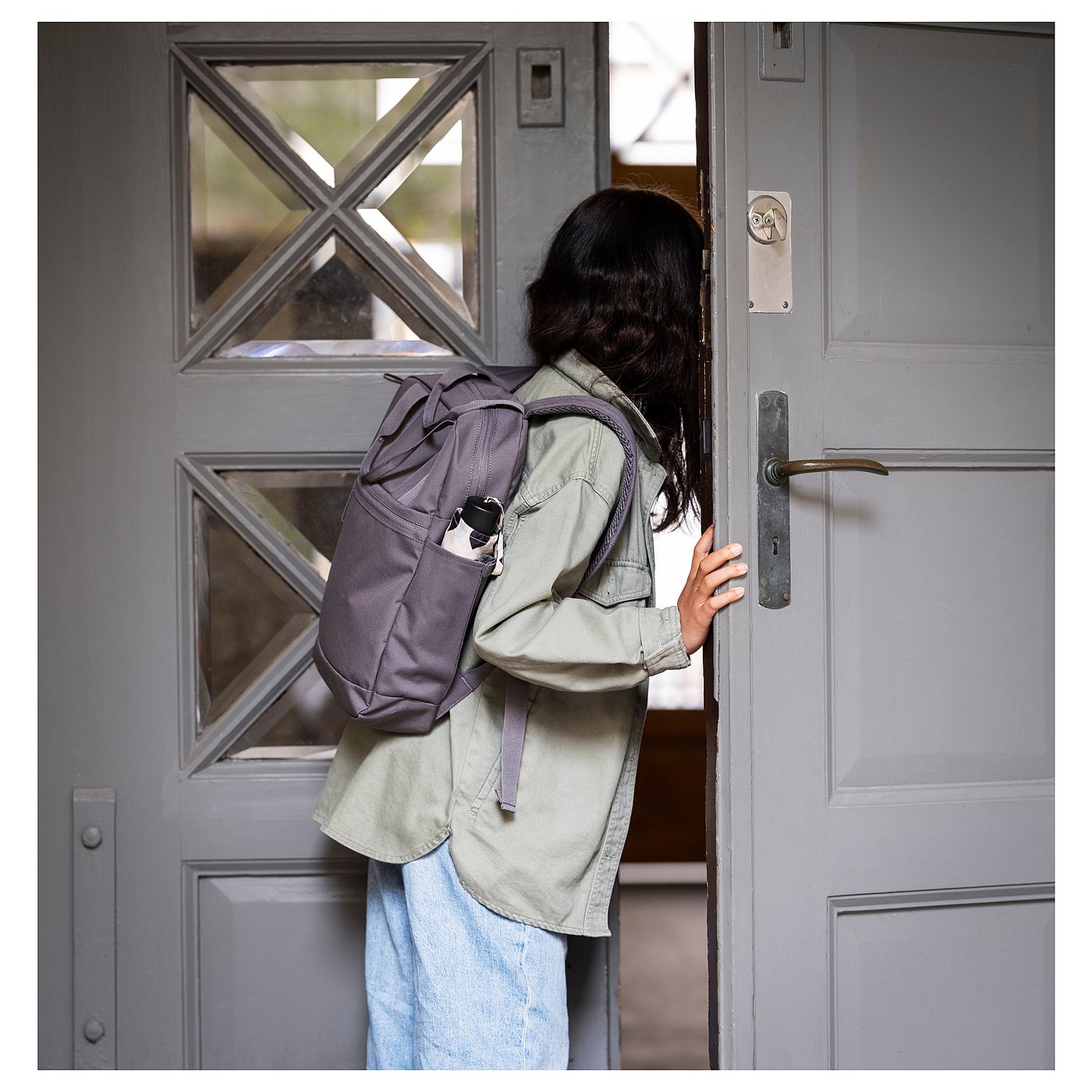 STARTTID backpack grey - IKEA