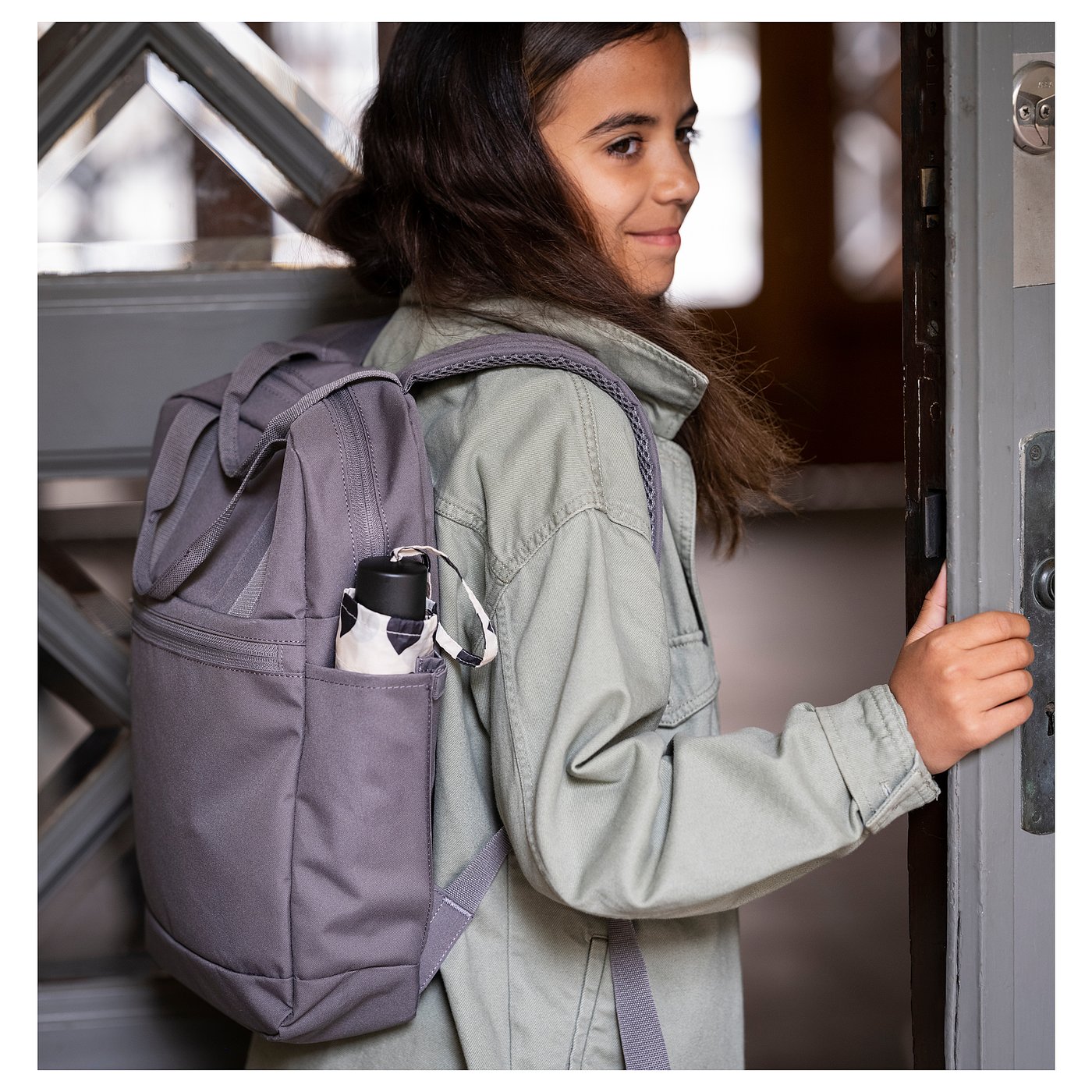 STARTTID backpack grey - IKEA