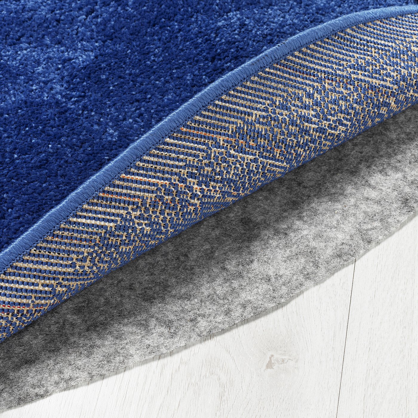 STOENSE rug, low pile blue - IKEA