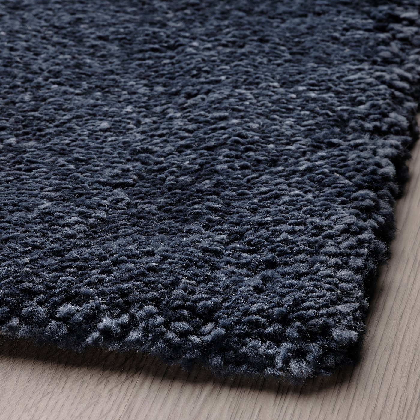 STOENSE rug, low pile dark blue - IKEA