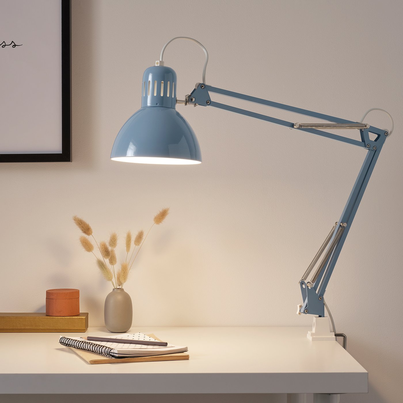 TERTIAL work lamp light blue - IKEA